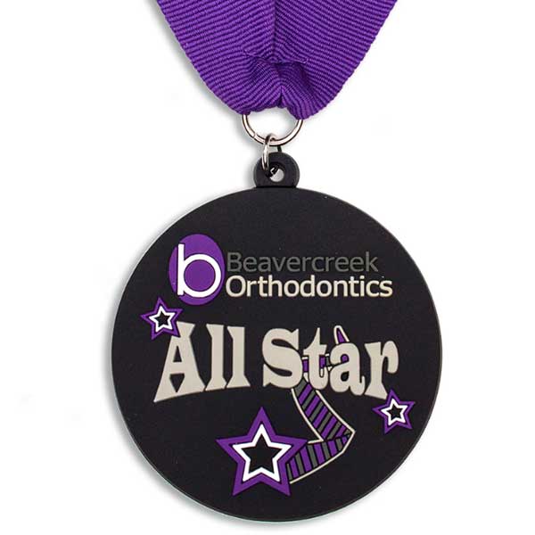 1-1/2 Custom PVC Medals - IslaPRomo.com