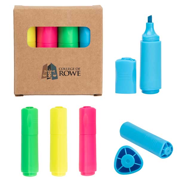 4-In-1 Mini Highlighter Set - IslaPRomo.com