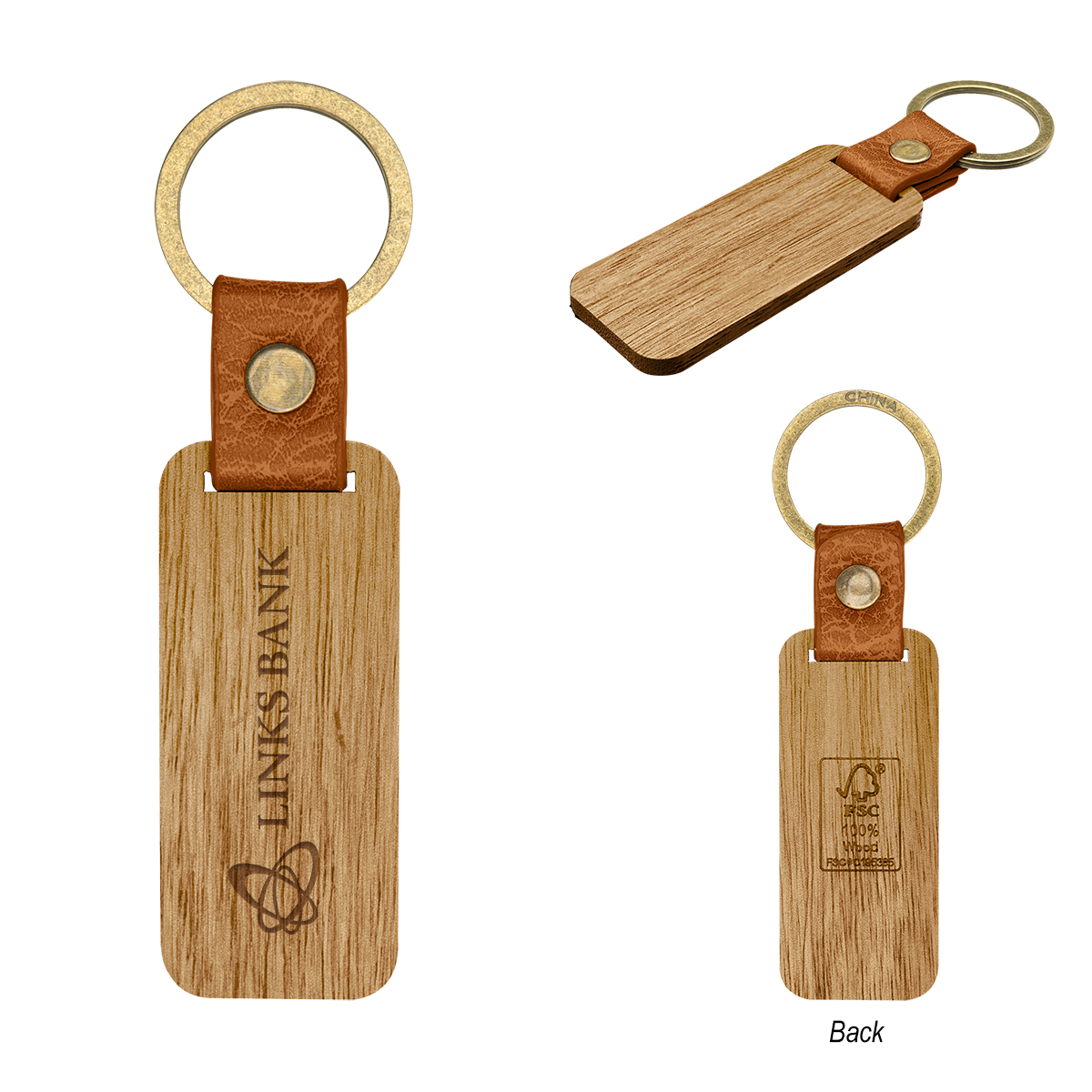 Jarvis Wood Key Ring - IslaPRomo.com