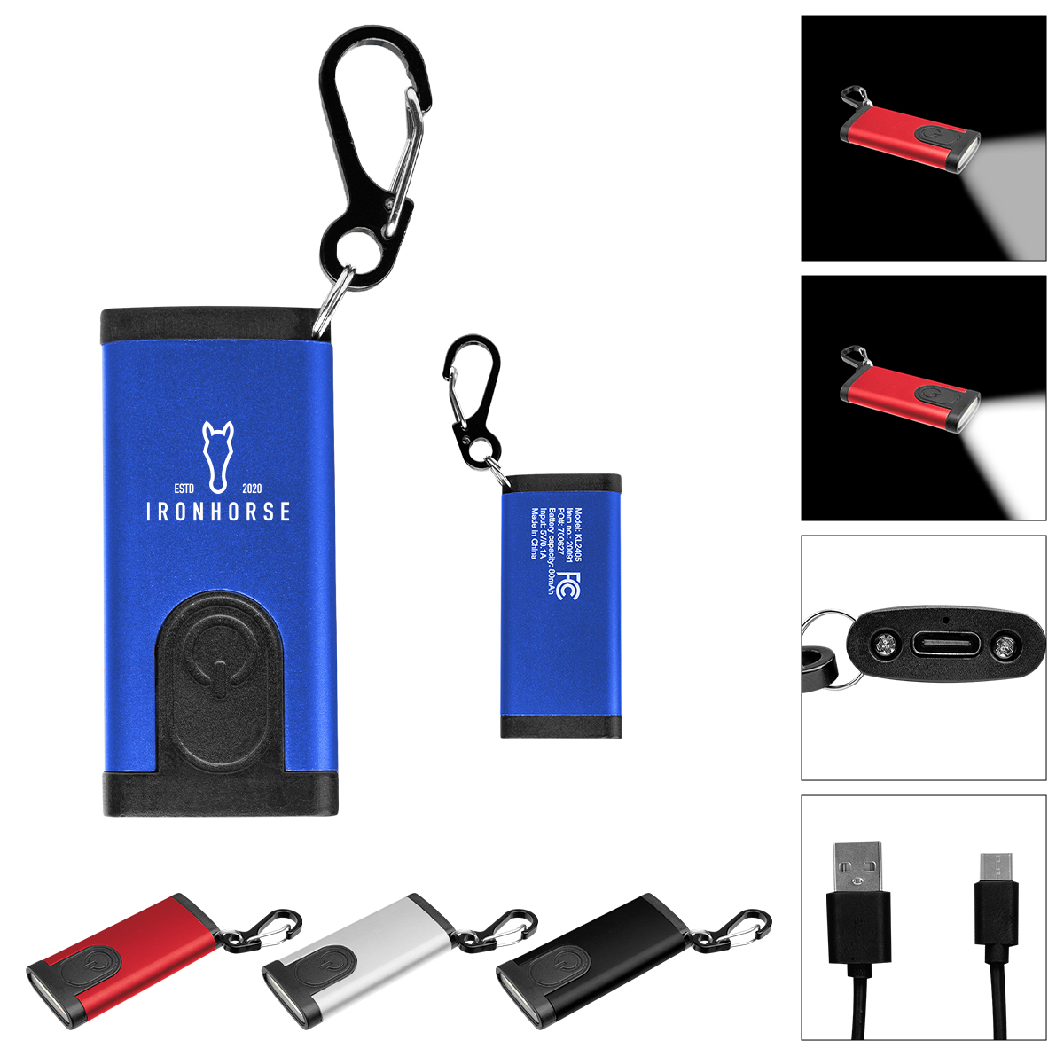 Slim Rechargeable Cob Flashlight - IslaPRomo.com