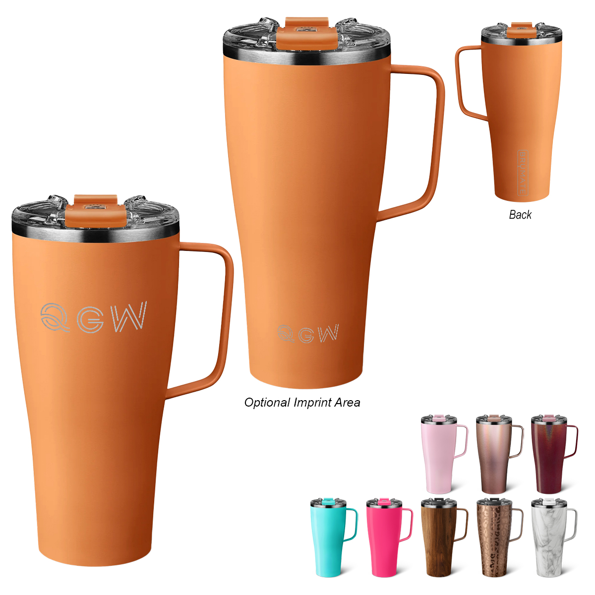 32 Oz. Br?Mate Toddy XL Fashion Colors - IslaPRomo.com