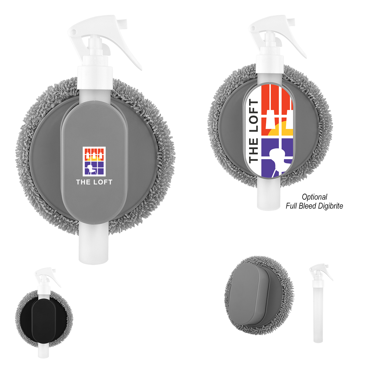 All-In-One Refillable Spray Bottle & Cleaning Cloth - IslaPRomo.com