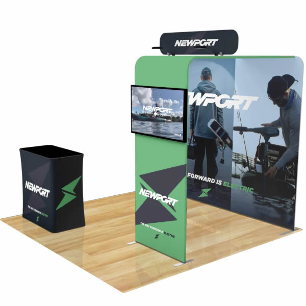 10ft Deluxe Archway Trade Show Booth - IslaPRomo.com